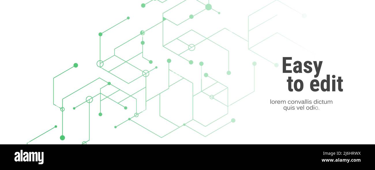 Abstract design of molecules. Vector illustration Stock Vector Image ...