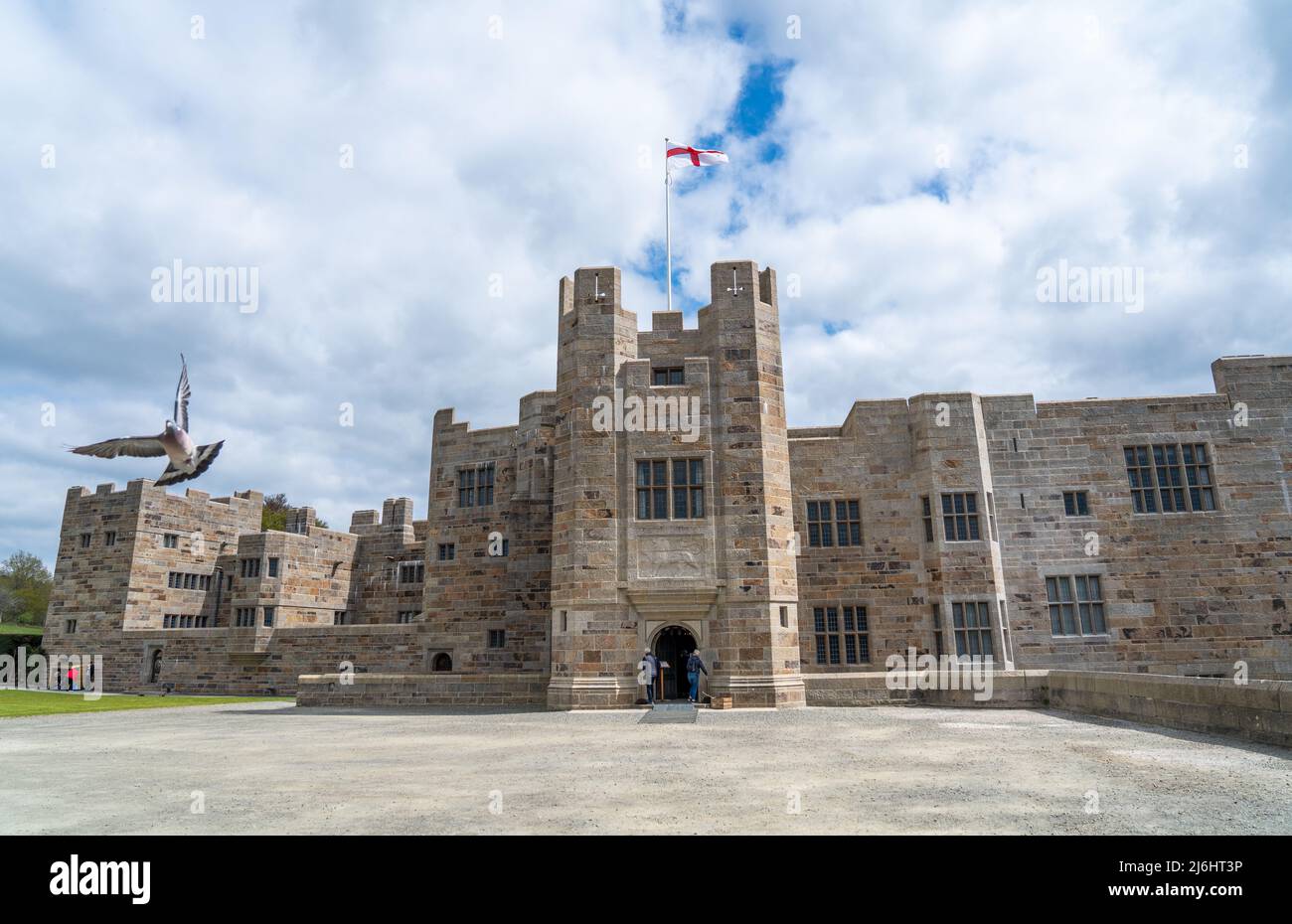Castle Drogo designed by architect Sir Edwin Lutyens a National Trust ...