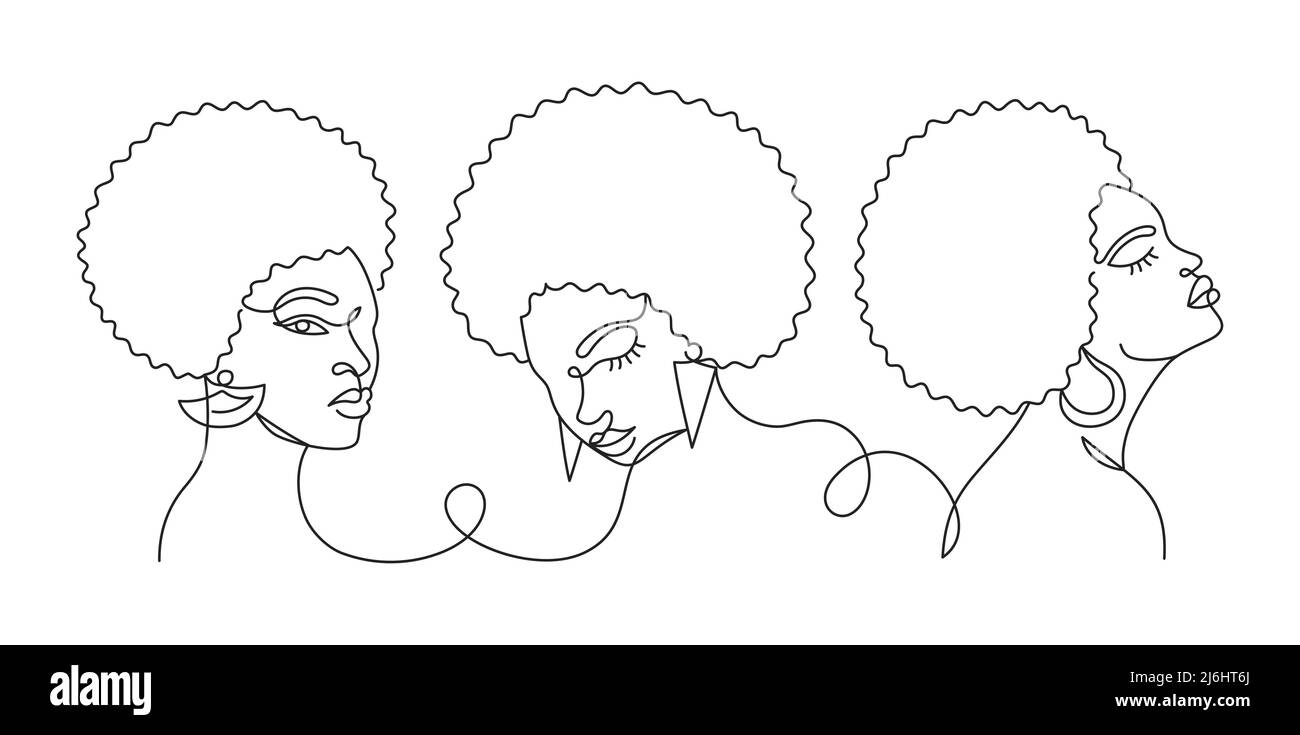 Black women style Stock Vector Images - Alamy