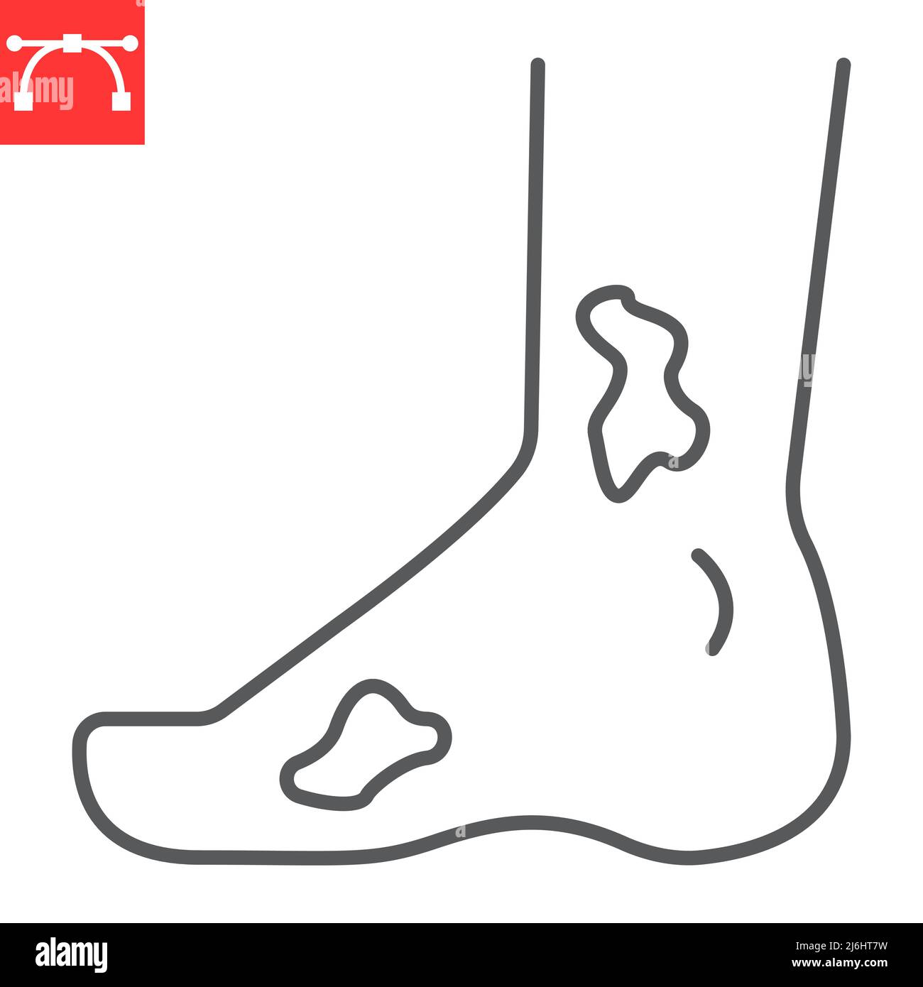 Diabetes Foot Artwork Clipart