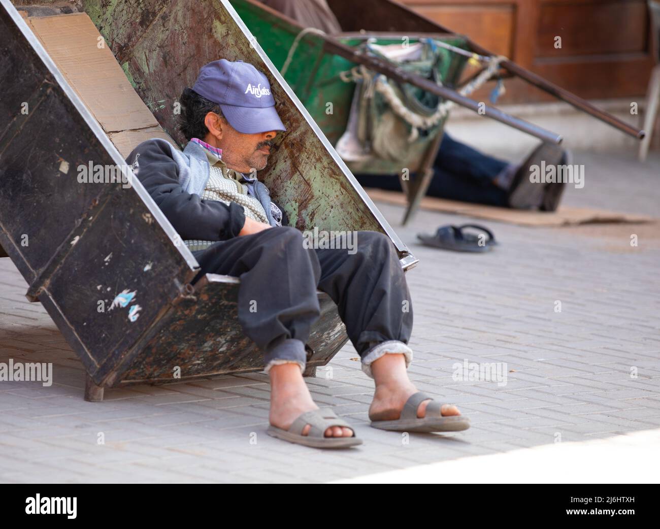 People of Marrakesh, Morocco and Agafay desert Stock Photo - Alamy