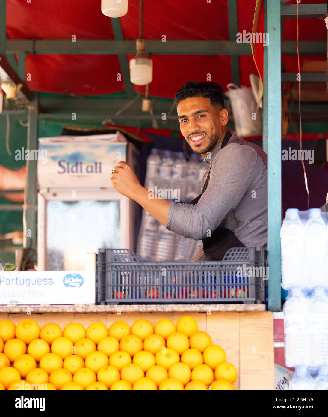 People of Marrakesh, Morocco and Agafay desert Stock Photo - Alamy