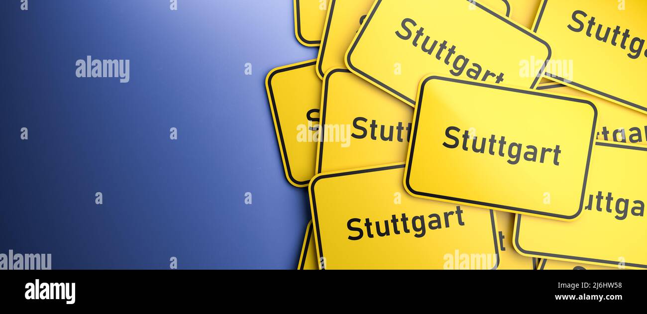 German road signs hi-res stock photography and images - Alamy