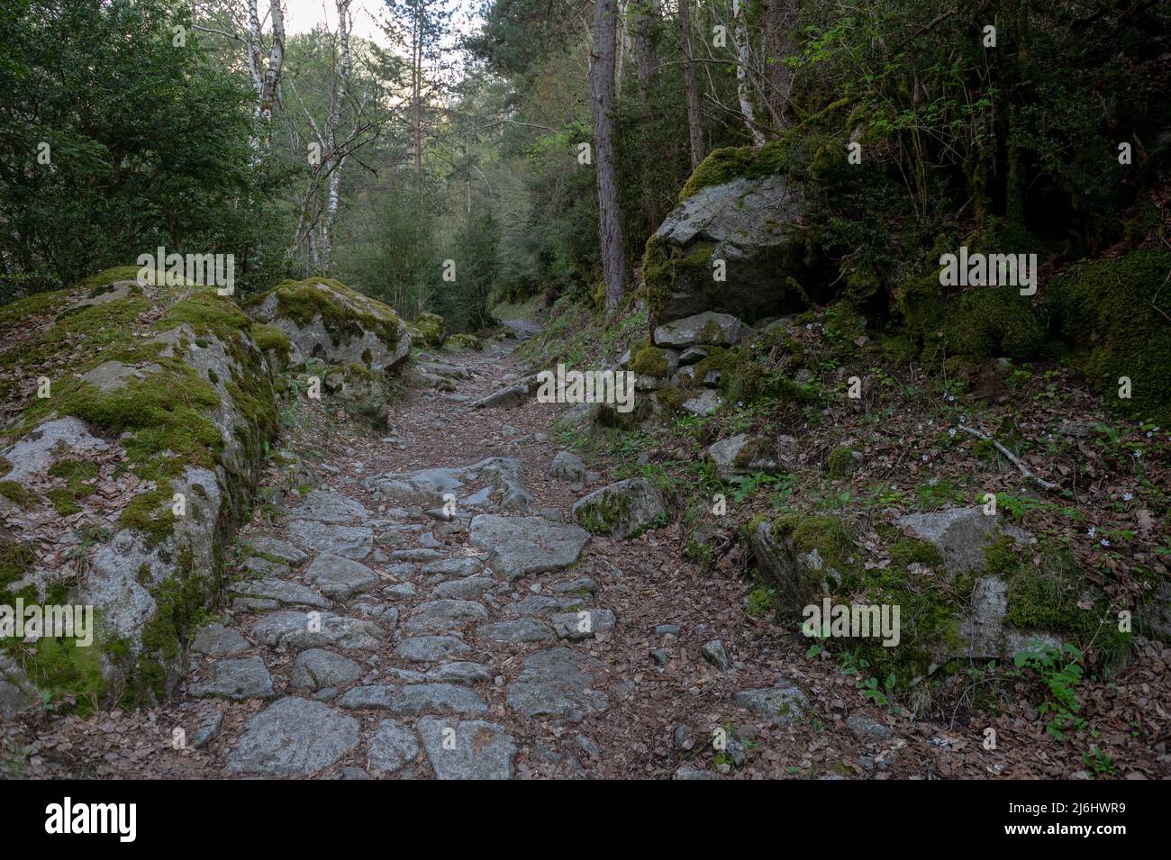 Trail at Madriu Perafita Claror Valley in Andorra,UNESCO world heritage ...