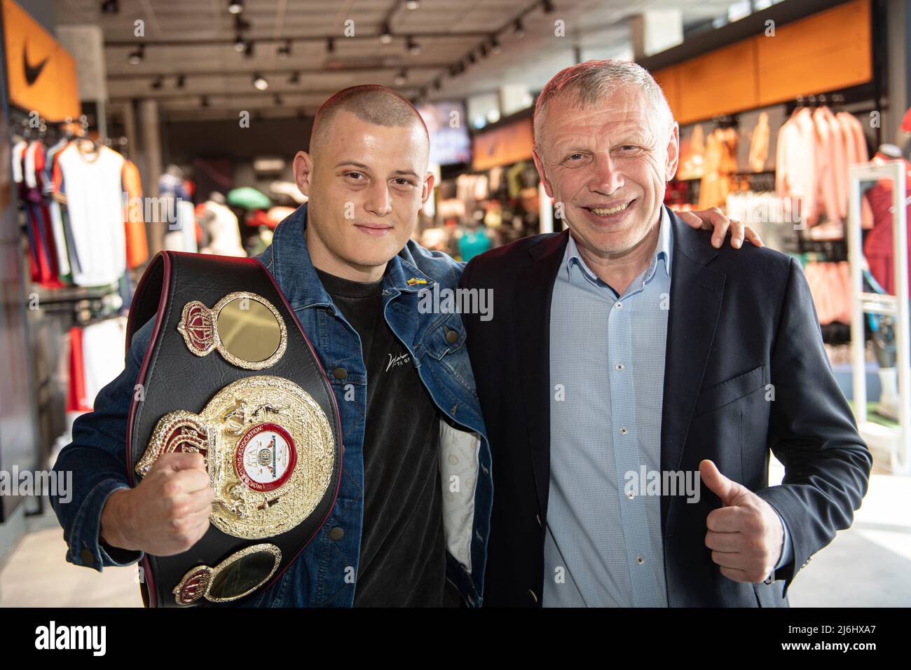 2022-04-26. Eimantas Stanionis - Lithuanian boxer Stock Photo - Alamy
