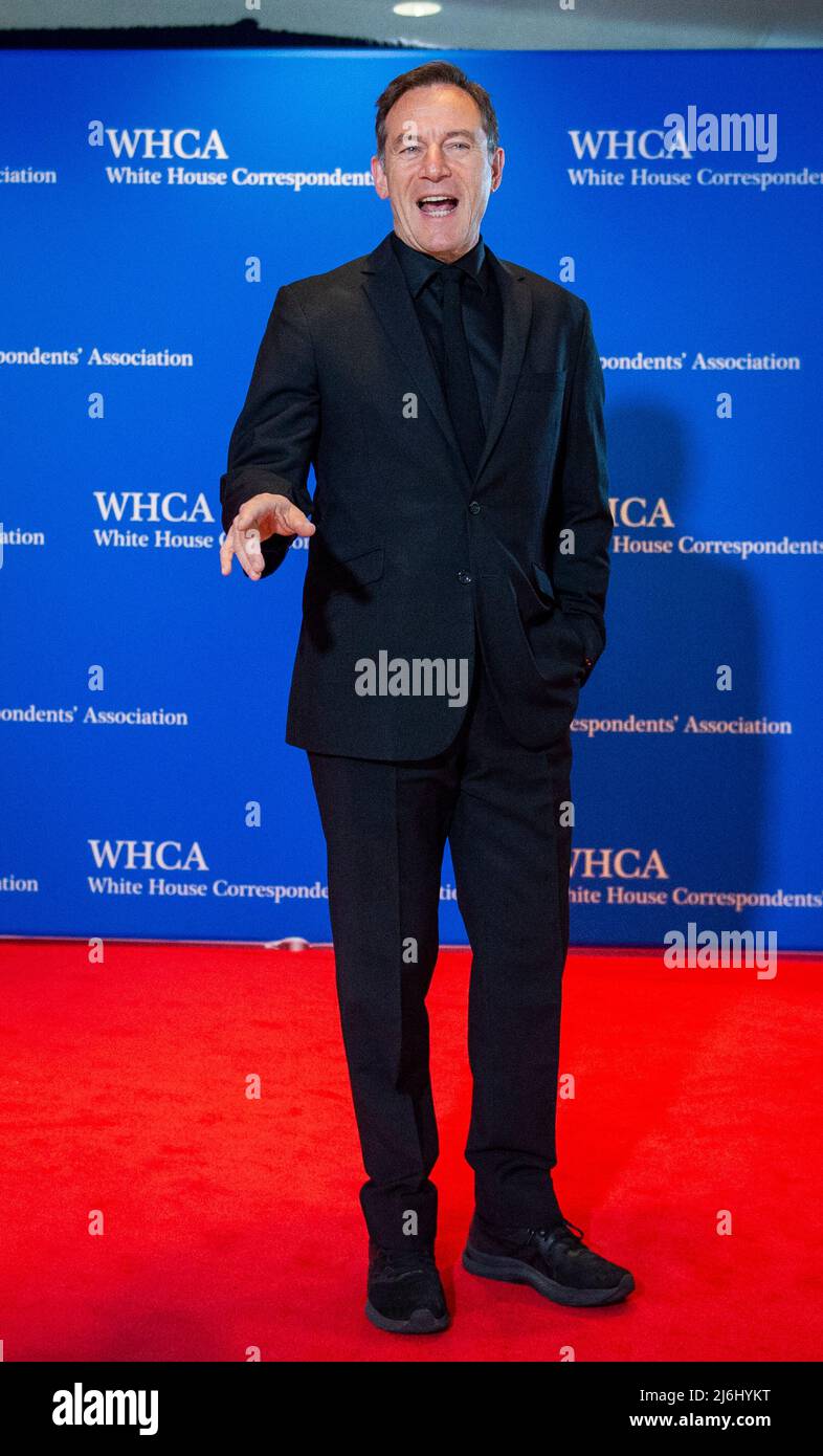 Jason Isaacs arrives for the 2022 White House Correspondents ...