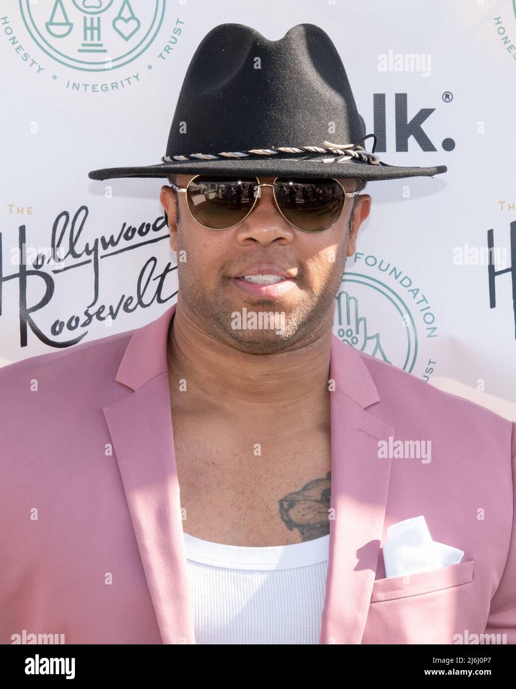 May 1, 2022, Hollywood, California, USA: Brandon Larkins attends HIT ...