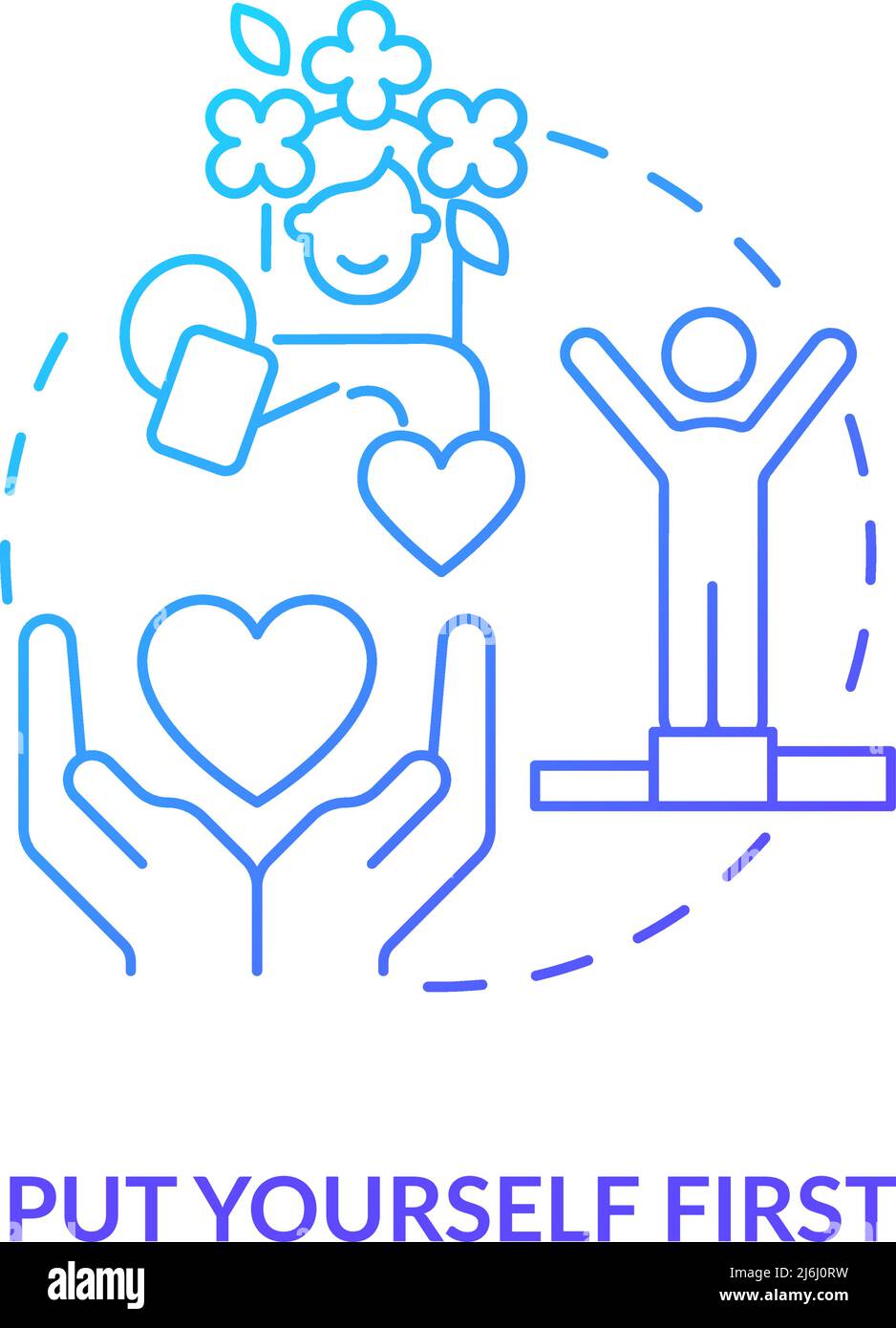 Put yourself first hi-res stock photography and images - Alamy