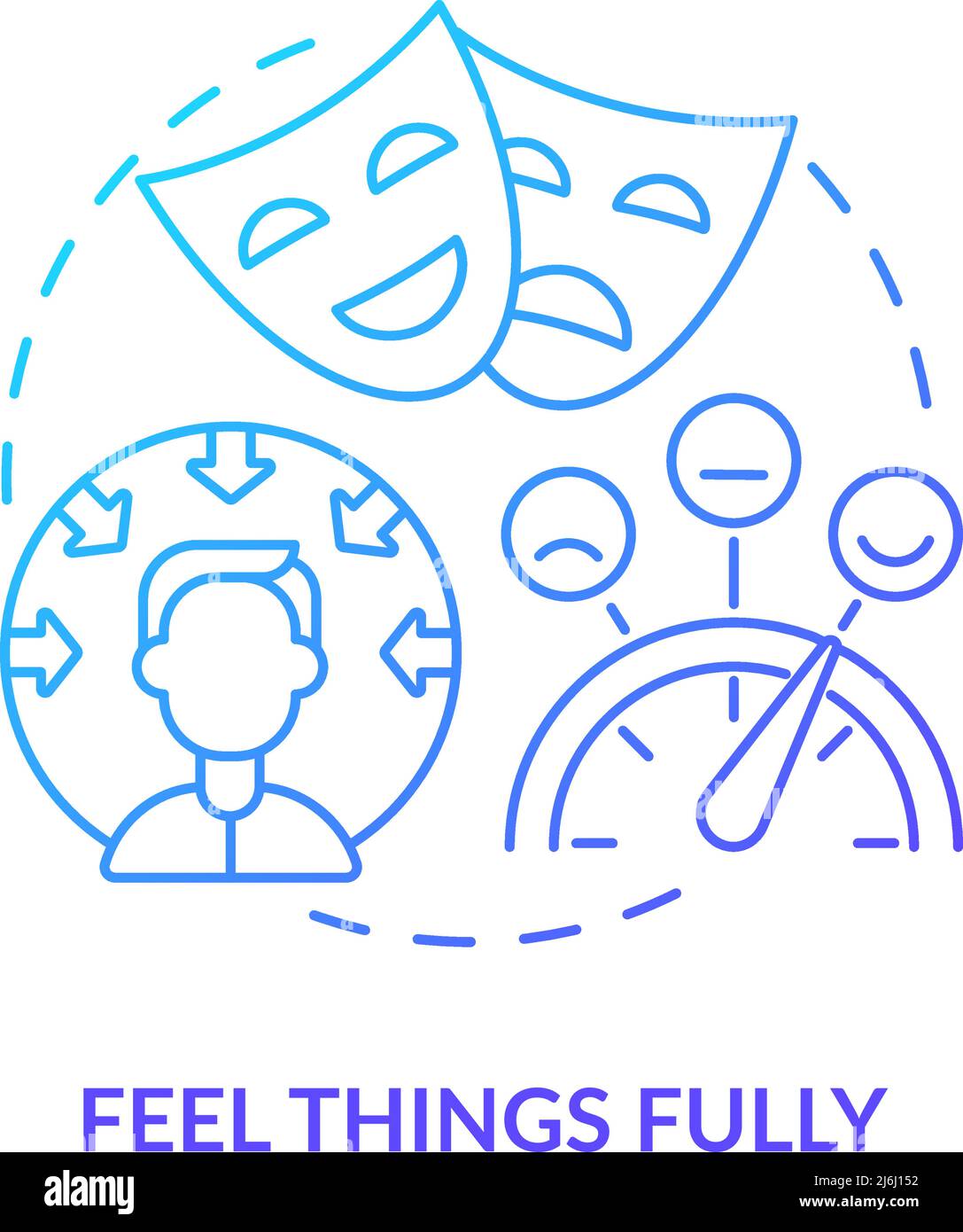 Deeply emotion Stock Vector Images - Alamy