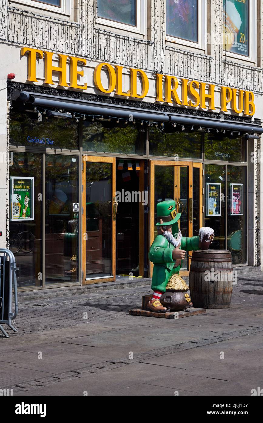 The Old Irish Pub, Vesterbrogade, Copenhagen, Denmark Stock Photo - Alamy