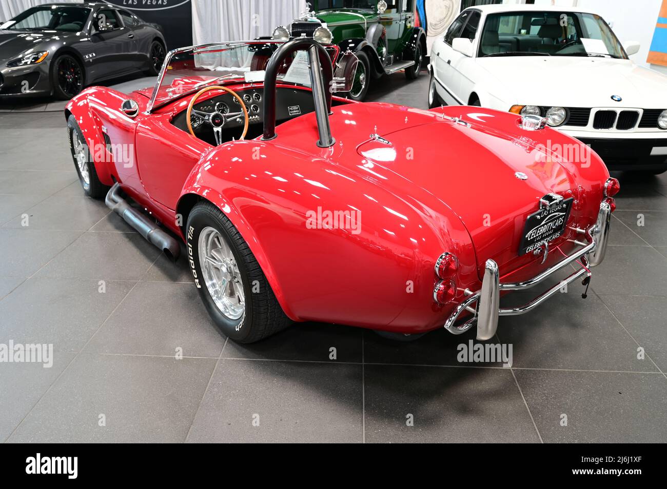 AC Cobra replica in a showroon in Las Vegas Stock Photo - Alamy