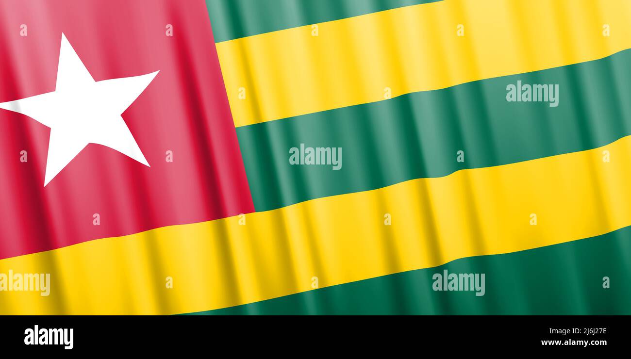 Flag vector nation togo lome Stock Vector Images - Alamy