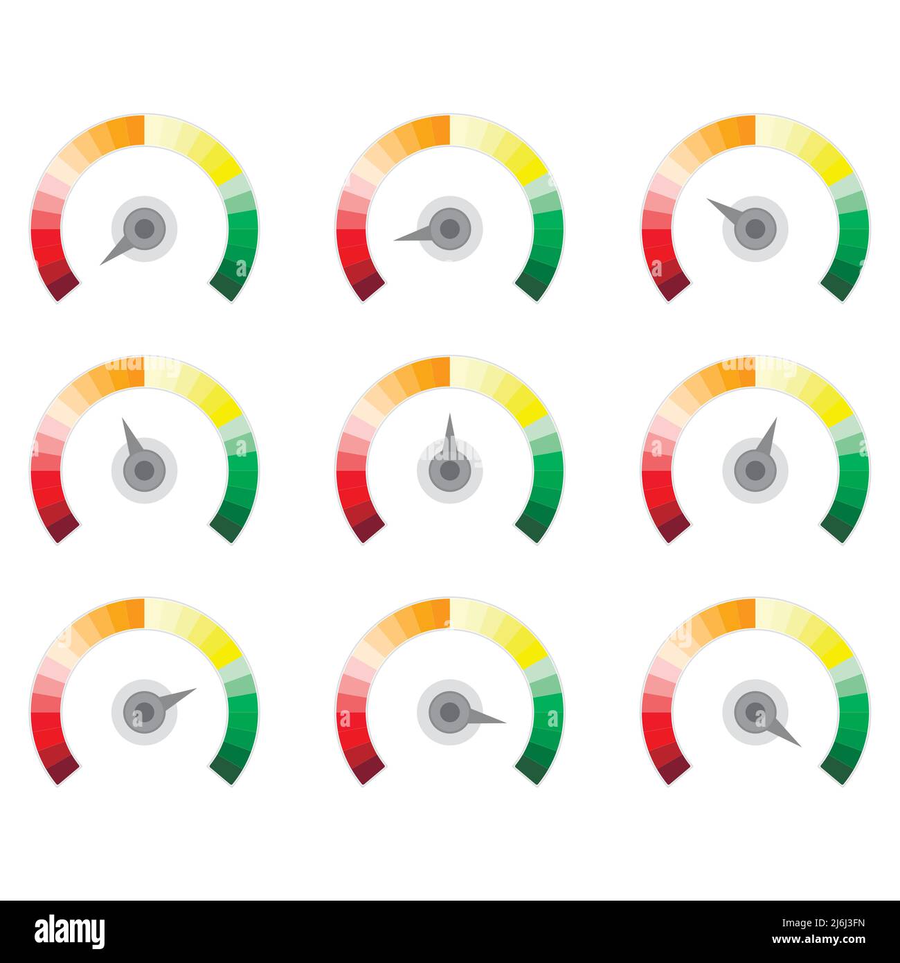 Set score credit scales, indices spectrum level. Collection of indicate ...