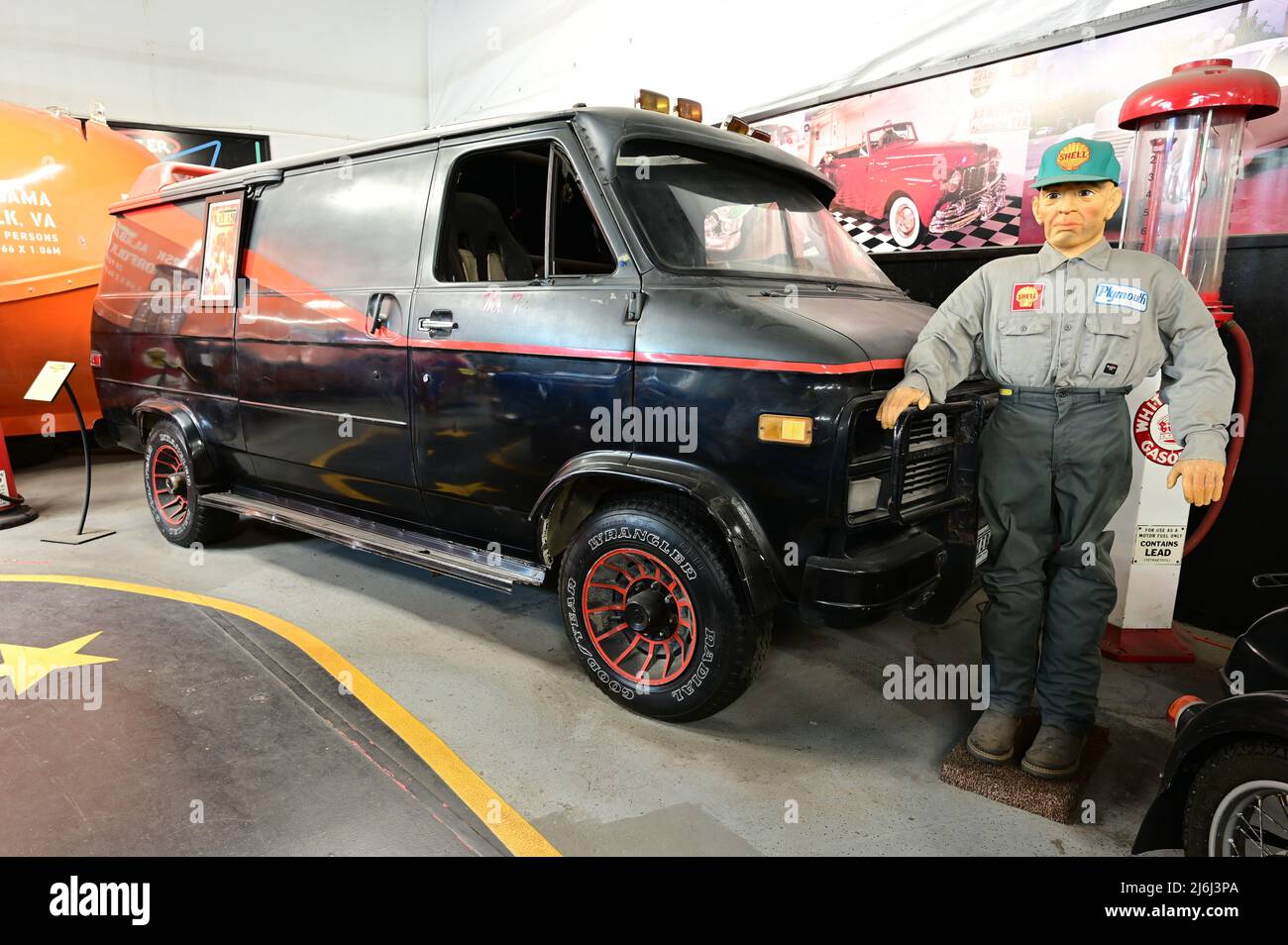 Teh A team van Stock Photo - Alamy