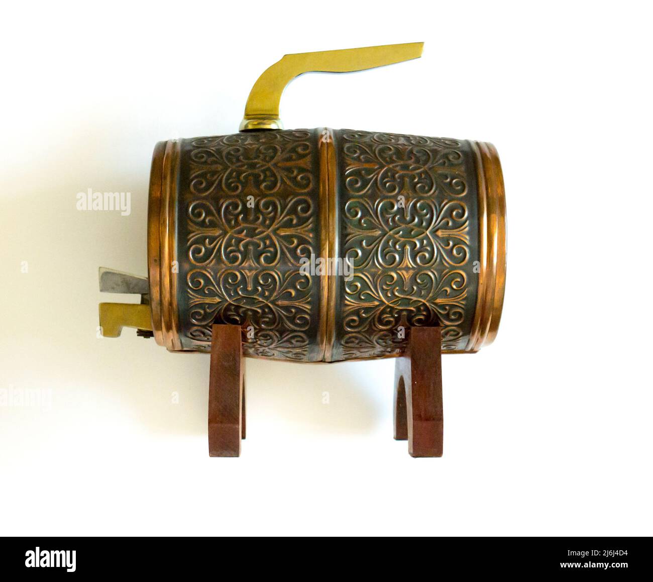 Ukrainian barrel for beer, USSR times Stock Photo - Alamy