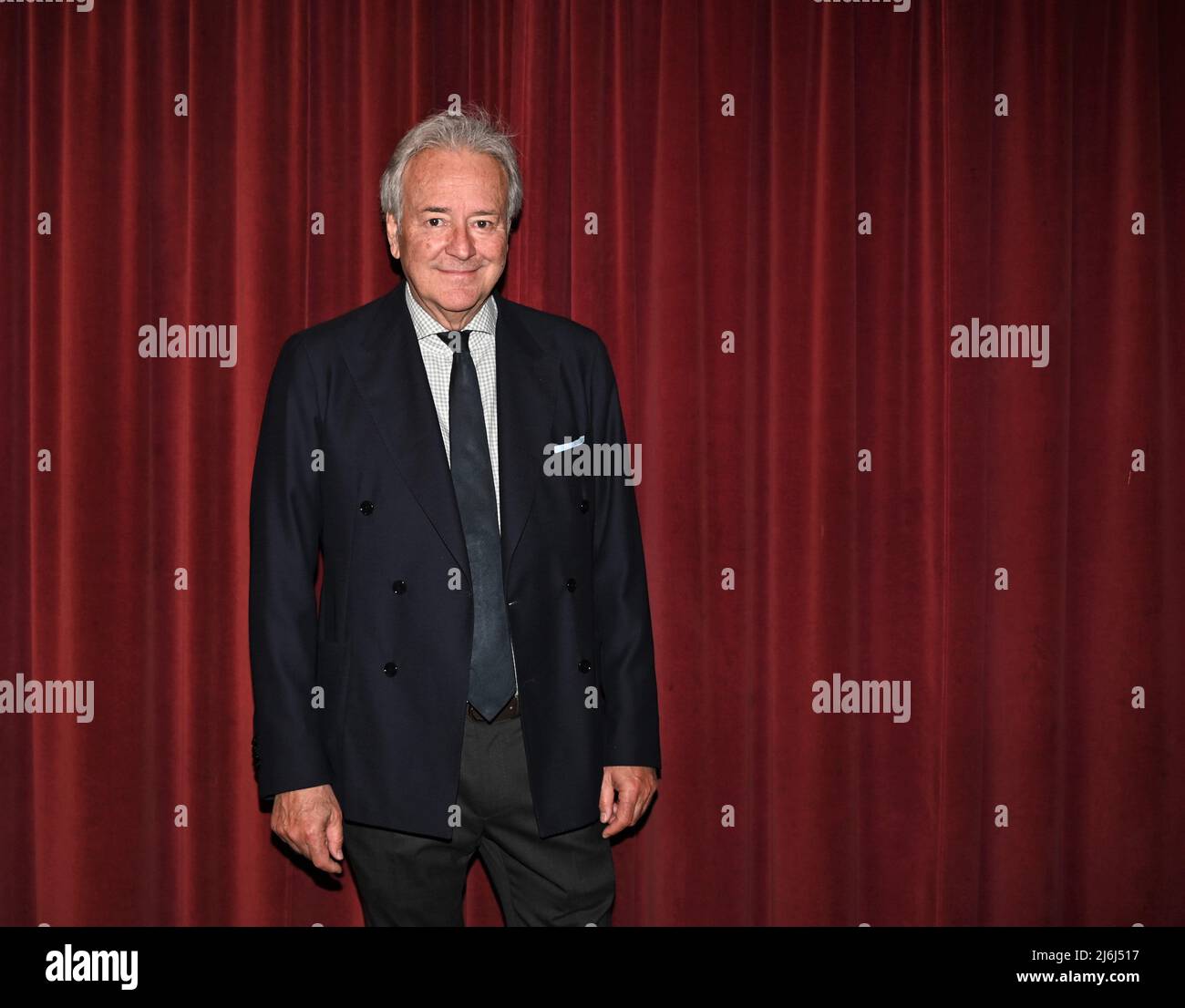 Milan, Italy Teatro Manzoni photocall Montagne Russe theater with ...