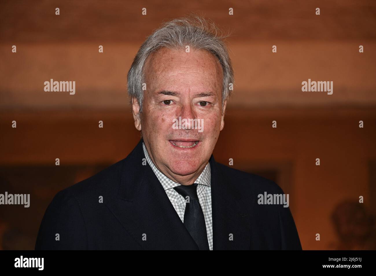 Milan, Italy Teatro Manzoni photocall Montagne Russe theater with ...