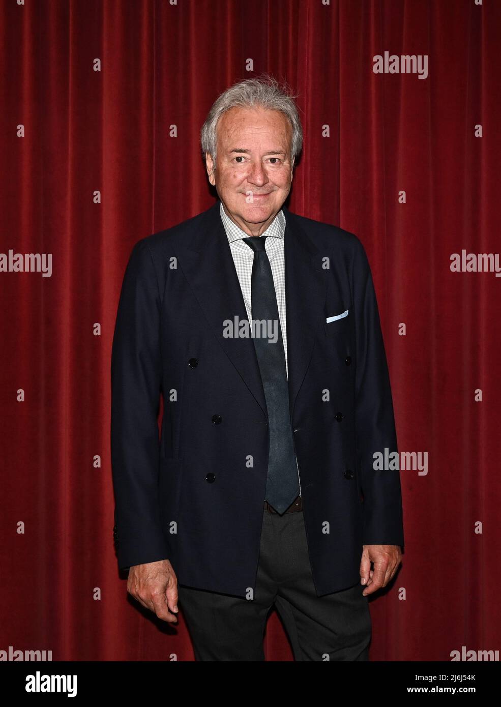 Milan, Italy Teatro Manzoni photocall Montagne Russe theater with ...