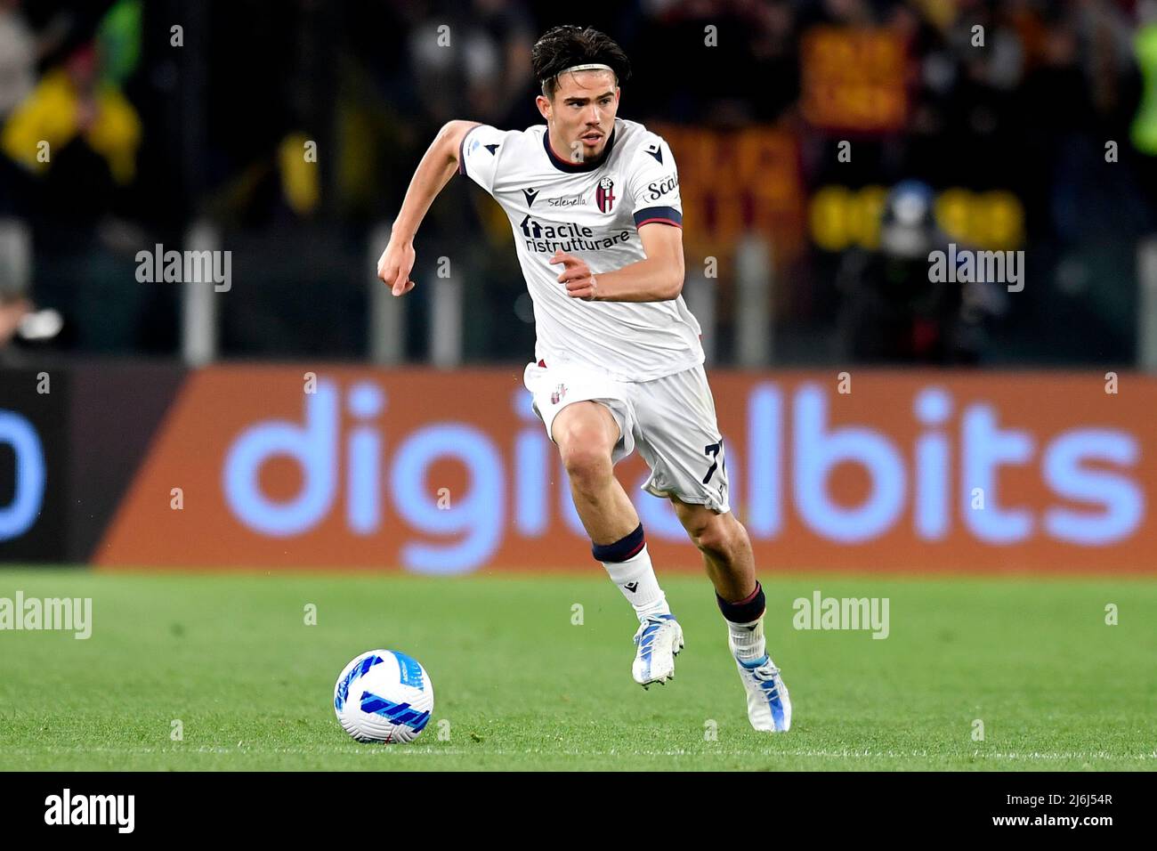 Denso Kasius of Bologna FC in action during the Serie A football match ...