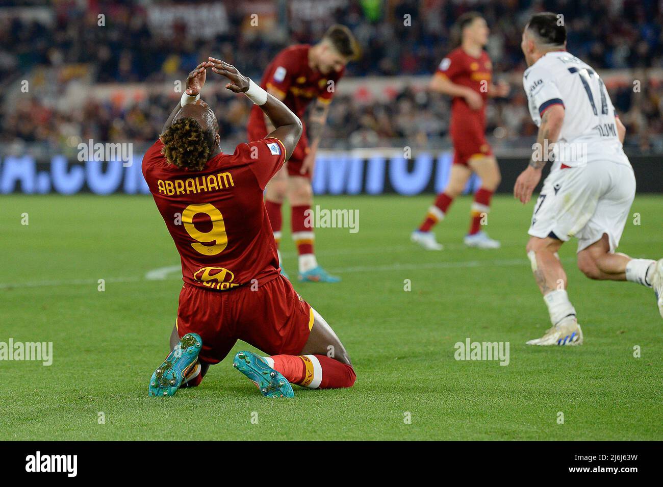 Tammy Abraham of AS Roma during football Match, Stadio Olimpico, Roma v ...