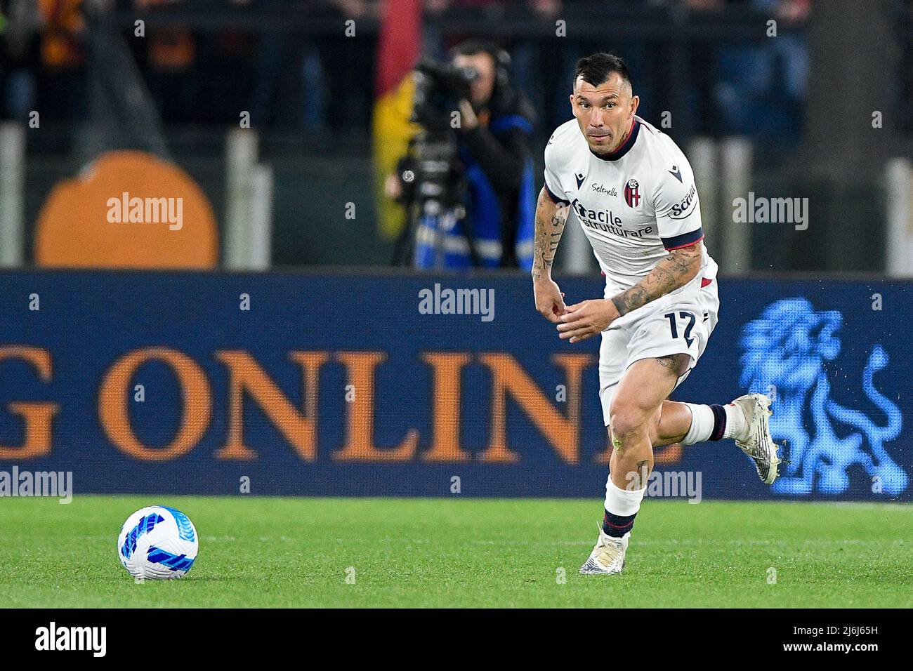 Gary Medel of Bologna FC during football Match, Stadio Olimpico, Roma v ...