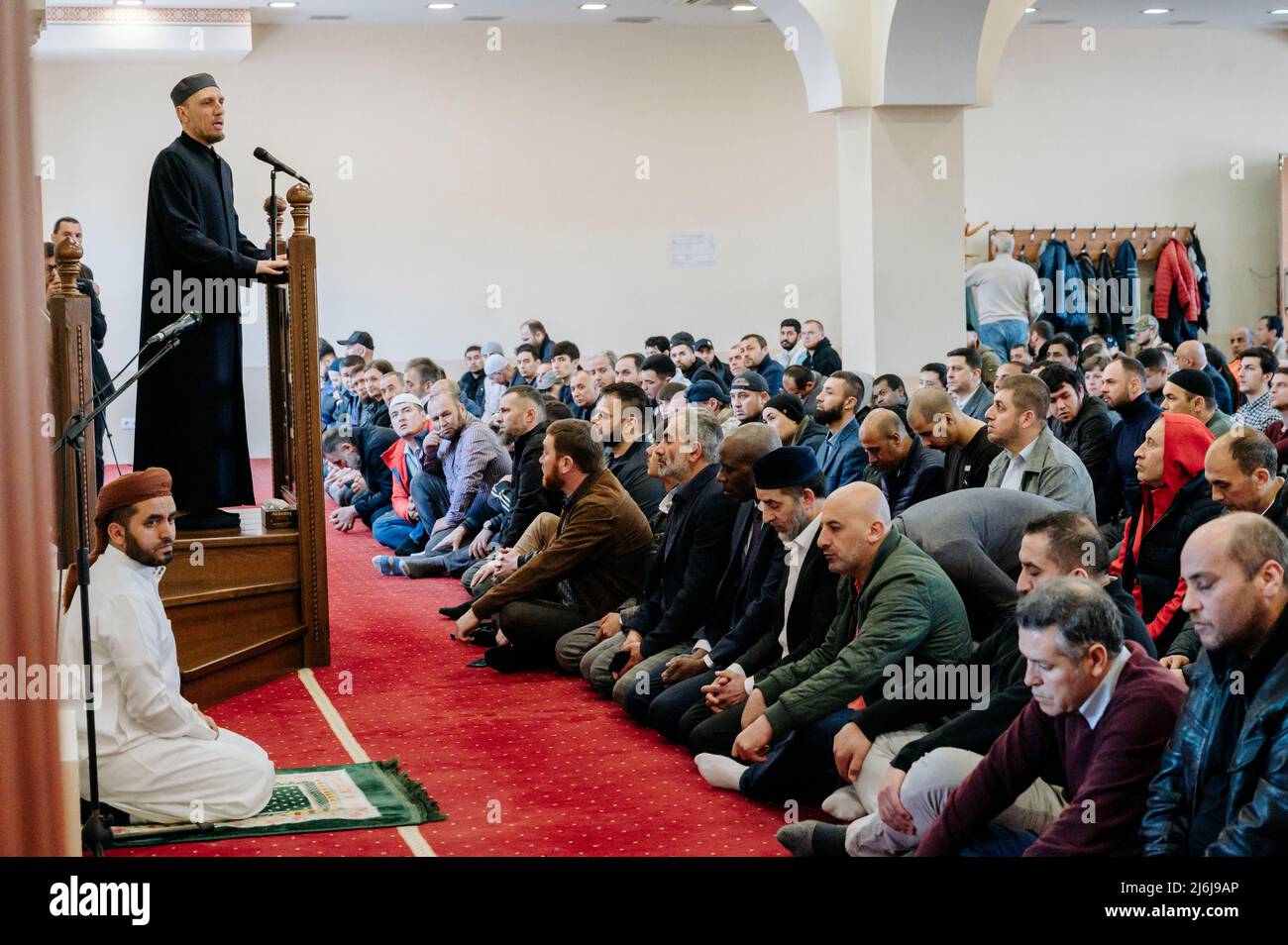 Imam of the islamic cultural center hi-res stock photography and images ...