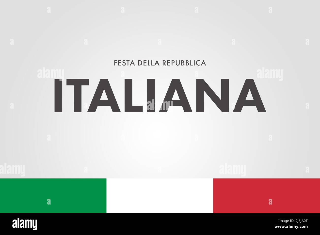 Republic day, national day of Italy flag background. Translation: "June ...