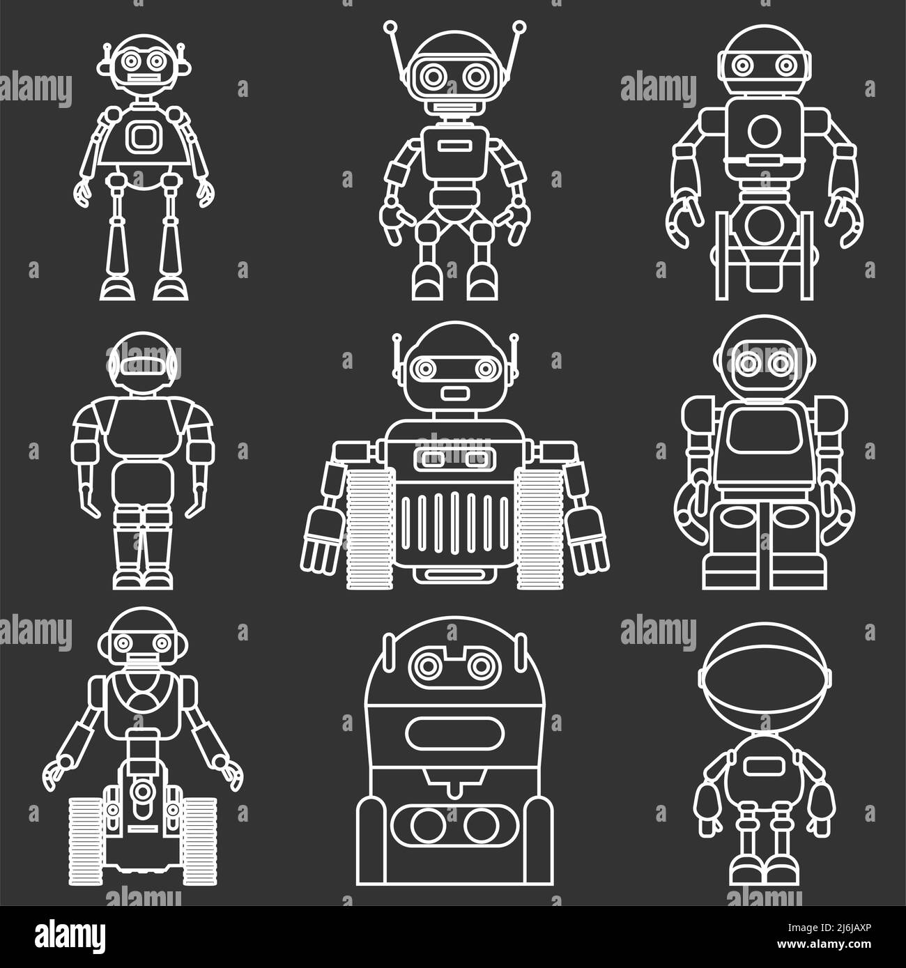 Retro space illustrations Stock Vector Images - Alamy