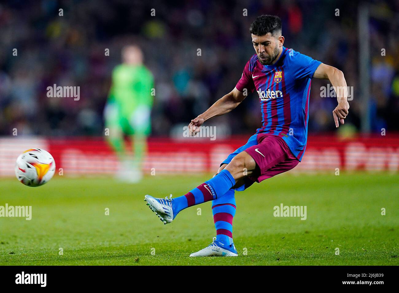 Jordi Alba of FC Barcelona during the La Liga match between FC ...