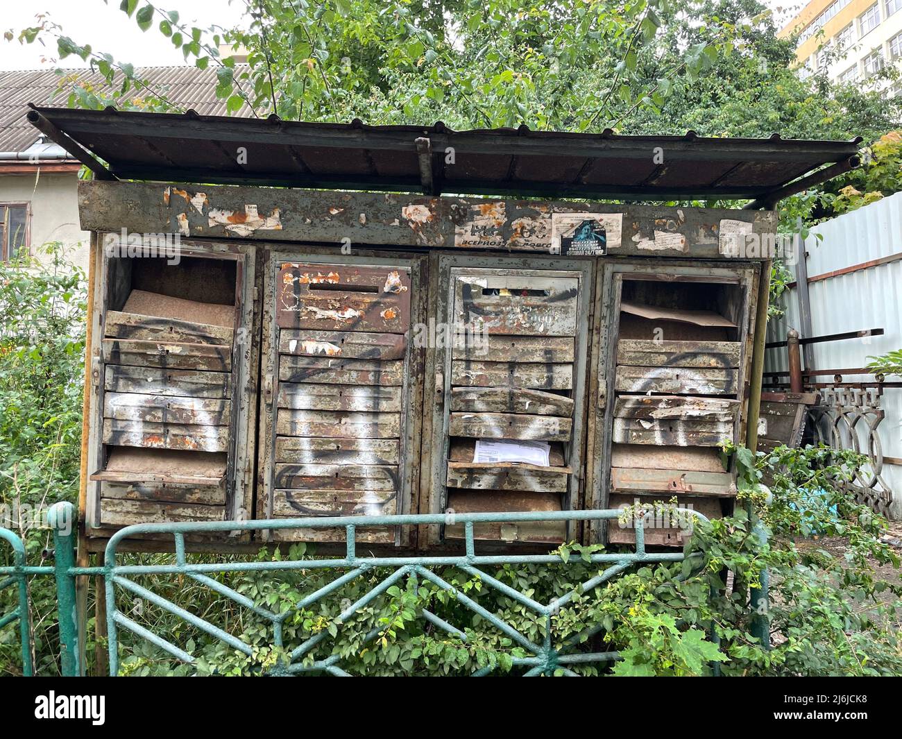 ^painted ^mailboxes hi-res stock photography and images - Alamy