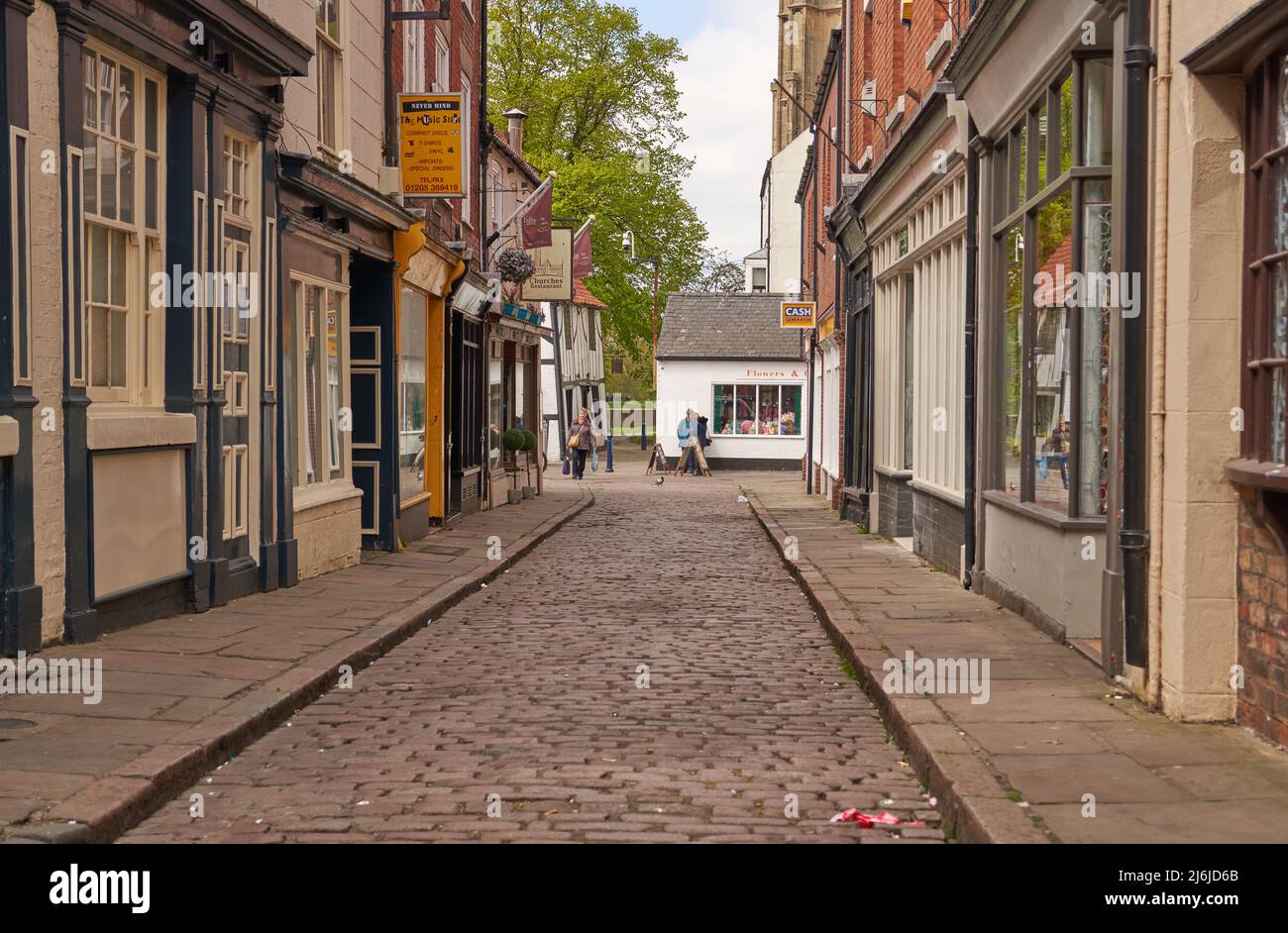 Boston lincolnshire high street hi-res stock photography and images - Alamy