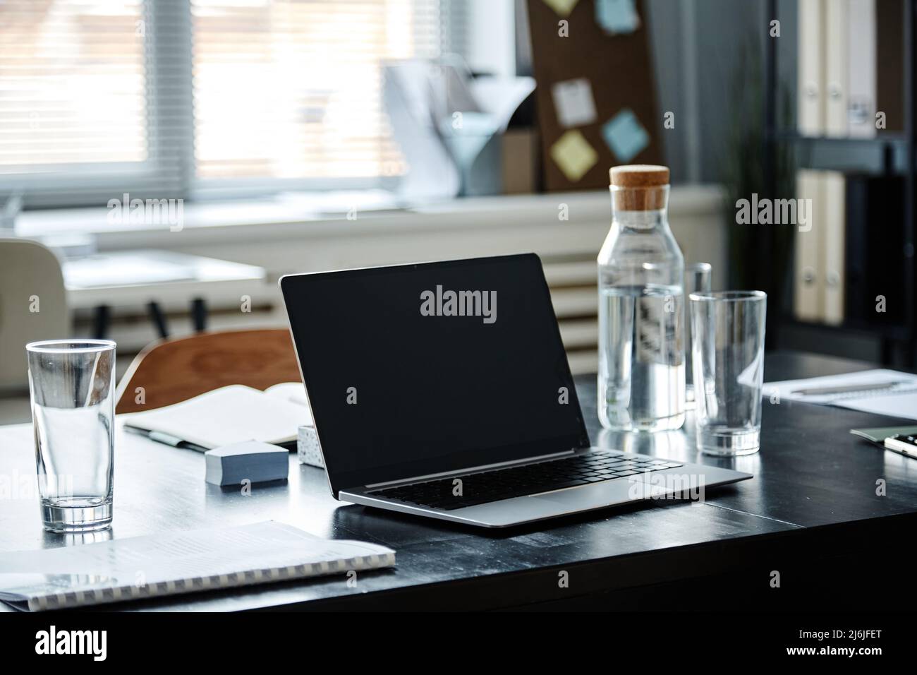 Messy conference room table hi-res stock photography and images - Alamy