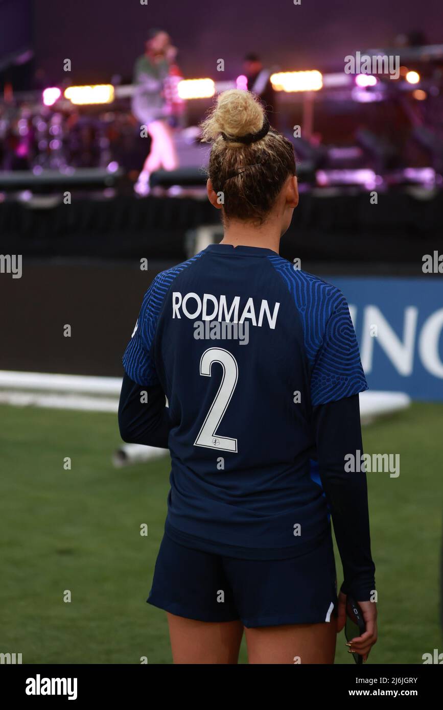 WASHINGTON, D.C. - MAY 1: Trinity Rodman pictured as the Washington ...