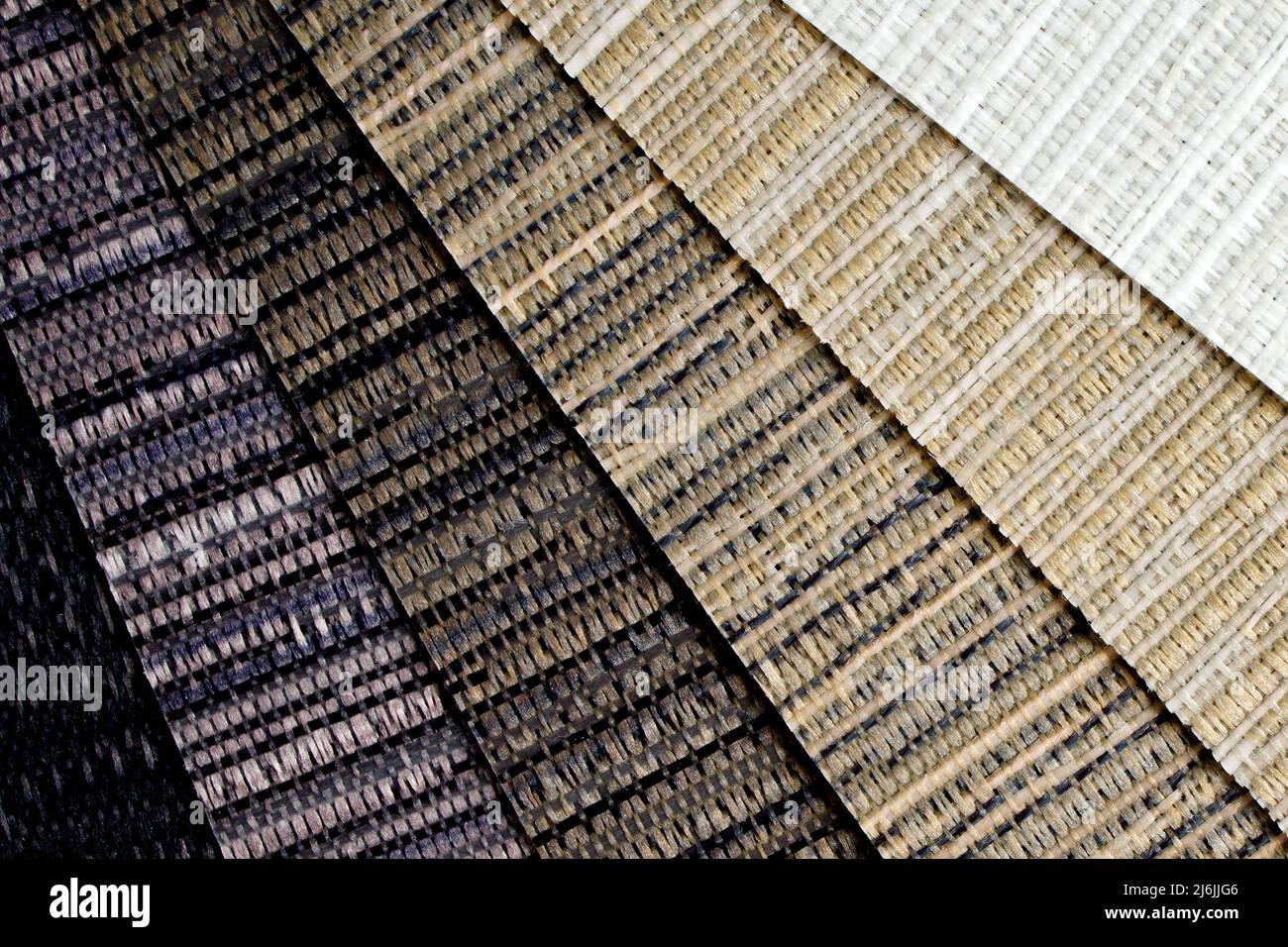 Catalog of different shades of fabric colors. Variety of color of dense ...