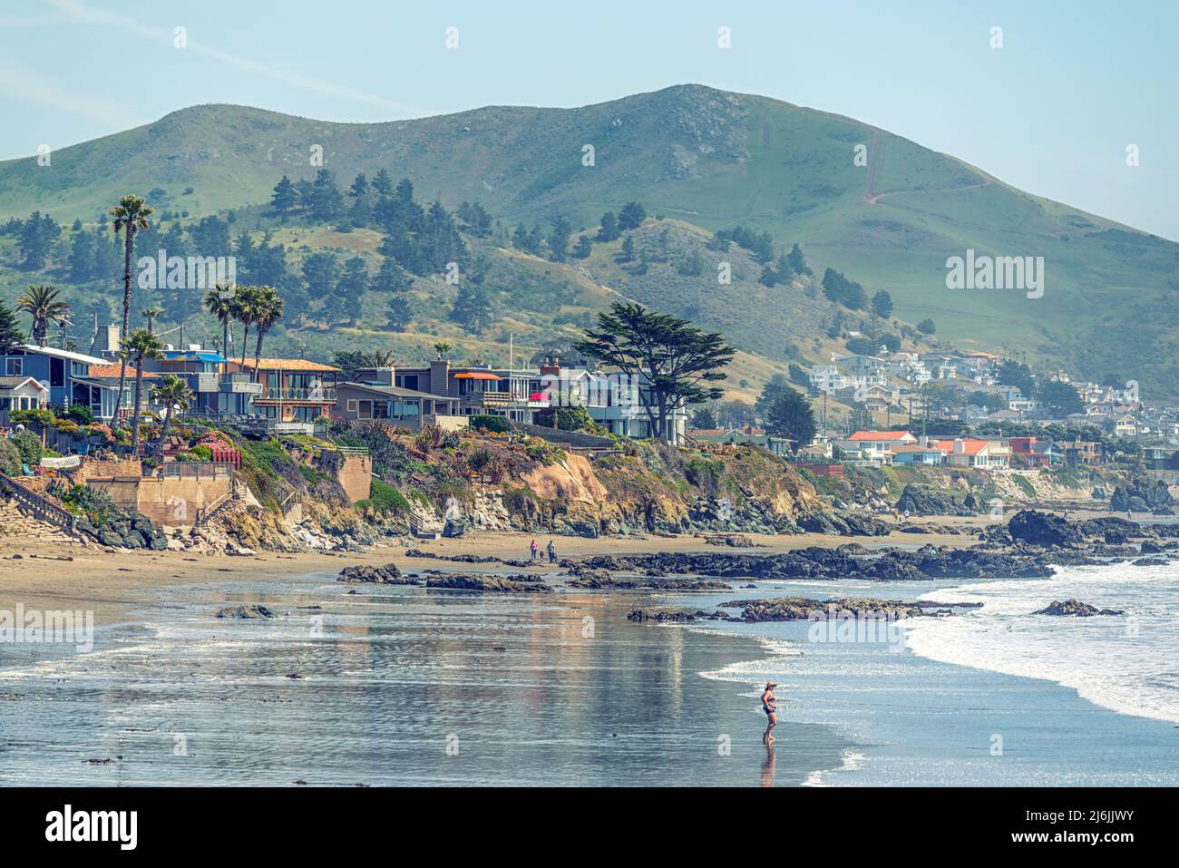Usa california cayucos beach hi-res stock photography and images - Alamy