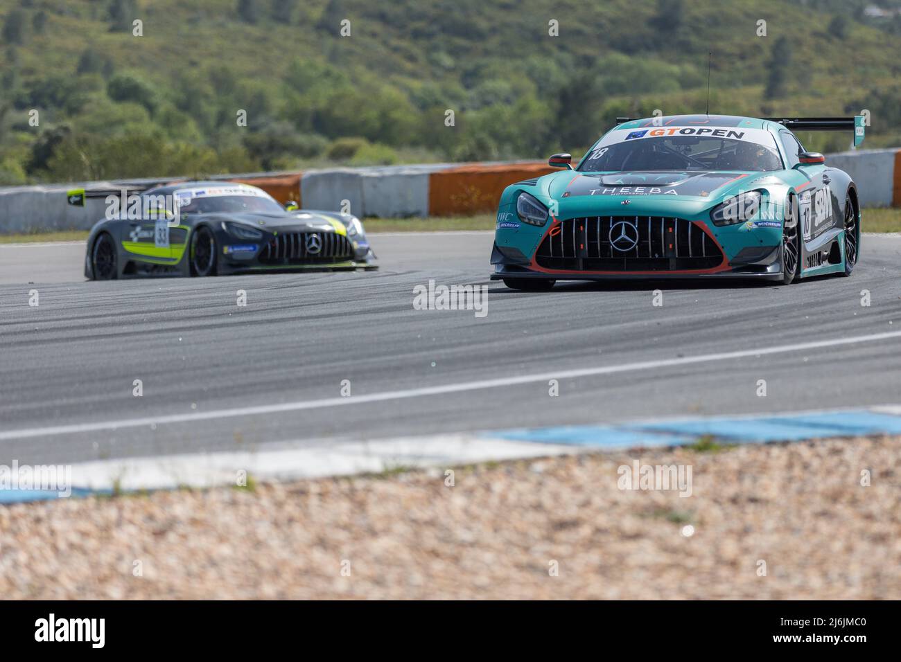 April 30, 2022. Estoril, Portugal. The #18 Theeba Motorsport - Mercedes ...