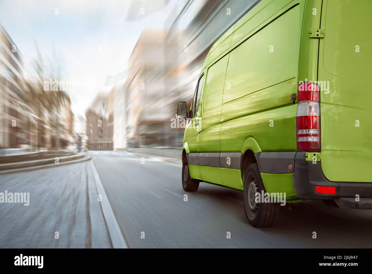 Sustainable delivery transport hi-res stock photography and images - Alamy