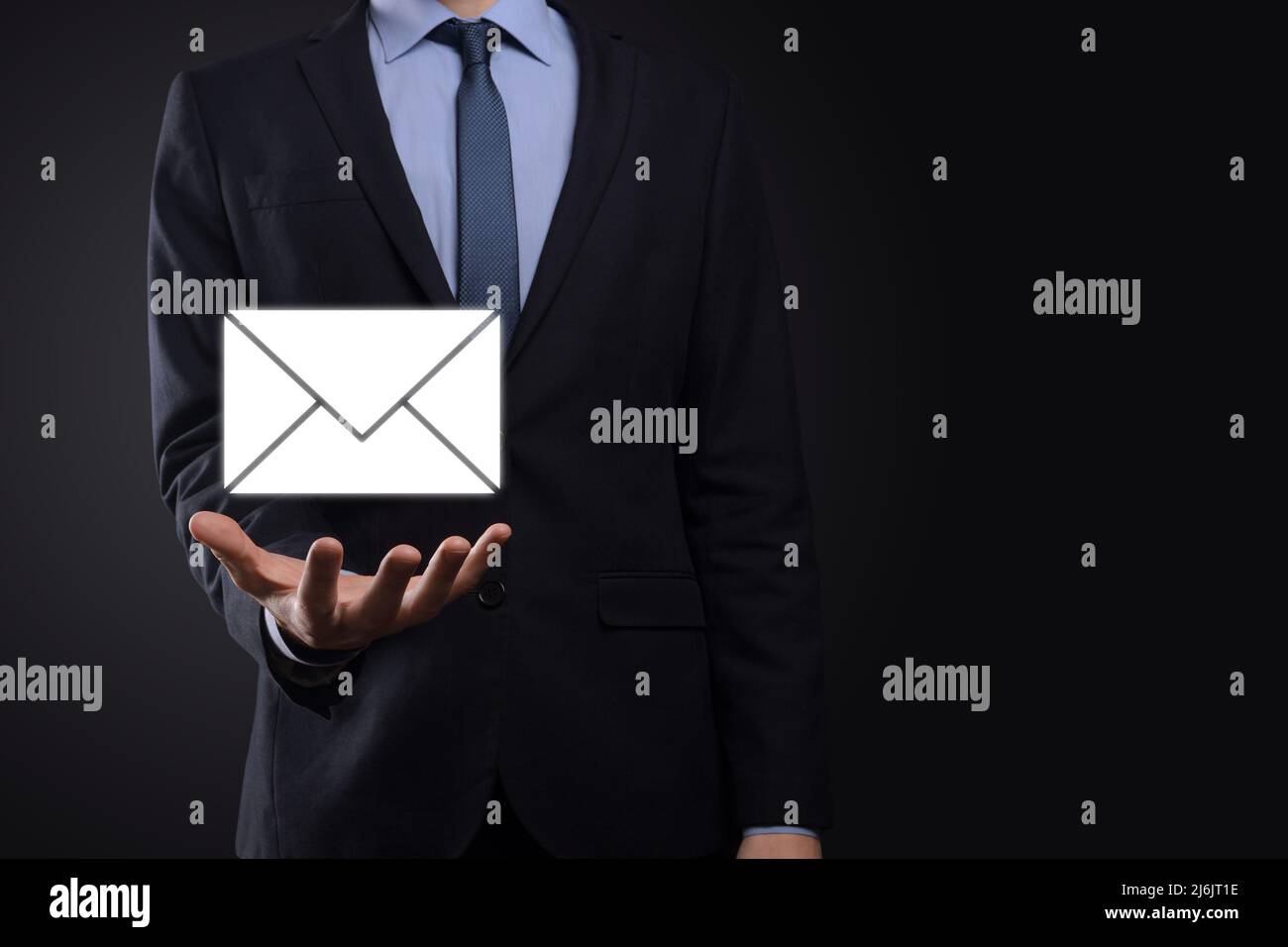 Email and user icon,sign,symbol marketing or newsletter concept ...