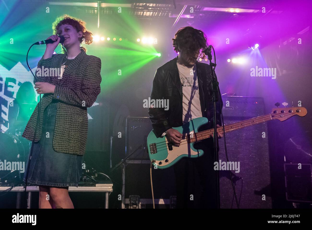 Sheffield, UK, 1st May, 2022. Phoebe Green performs at the Foundry. Credit: Gary Stafford/Alamy ...