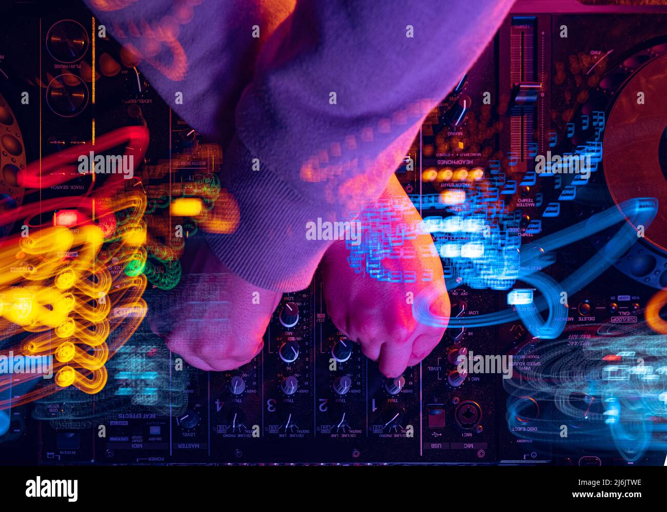 Retro futuristic scene hi-res stock photography and images - Alamy