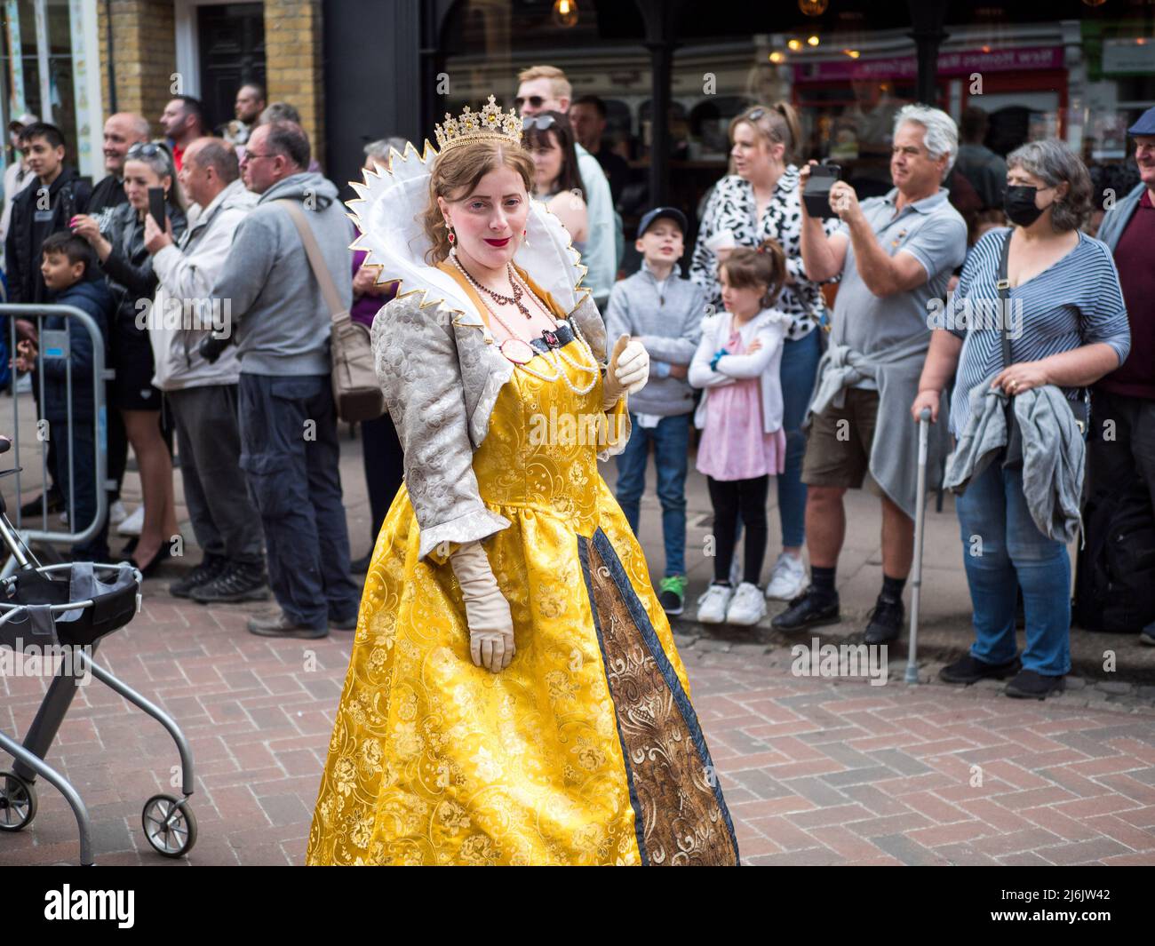 Rochester, Kent, UK. 2nd May, 2022. Sweeps Festival 40th anniversary in ...