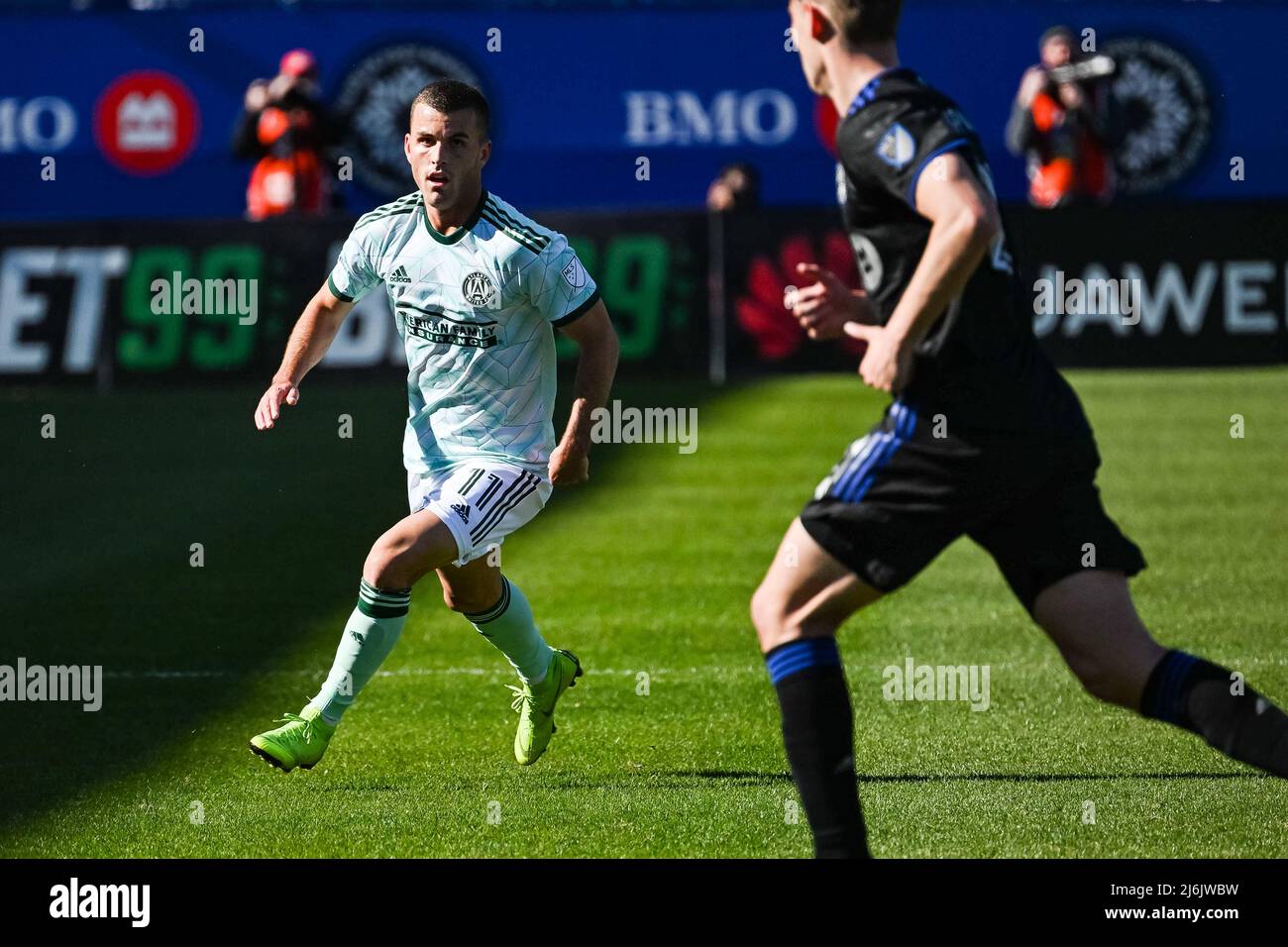 MONTREAL, QC - APRIL 30: Atlanta United FC defender Brooks Lennon (11 ...