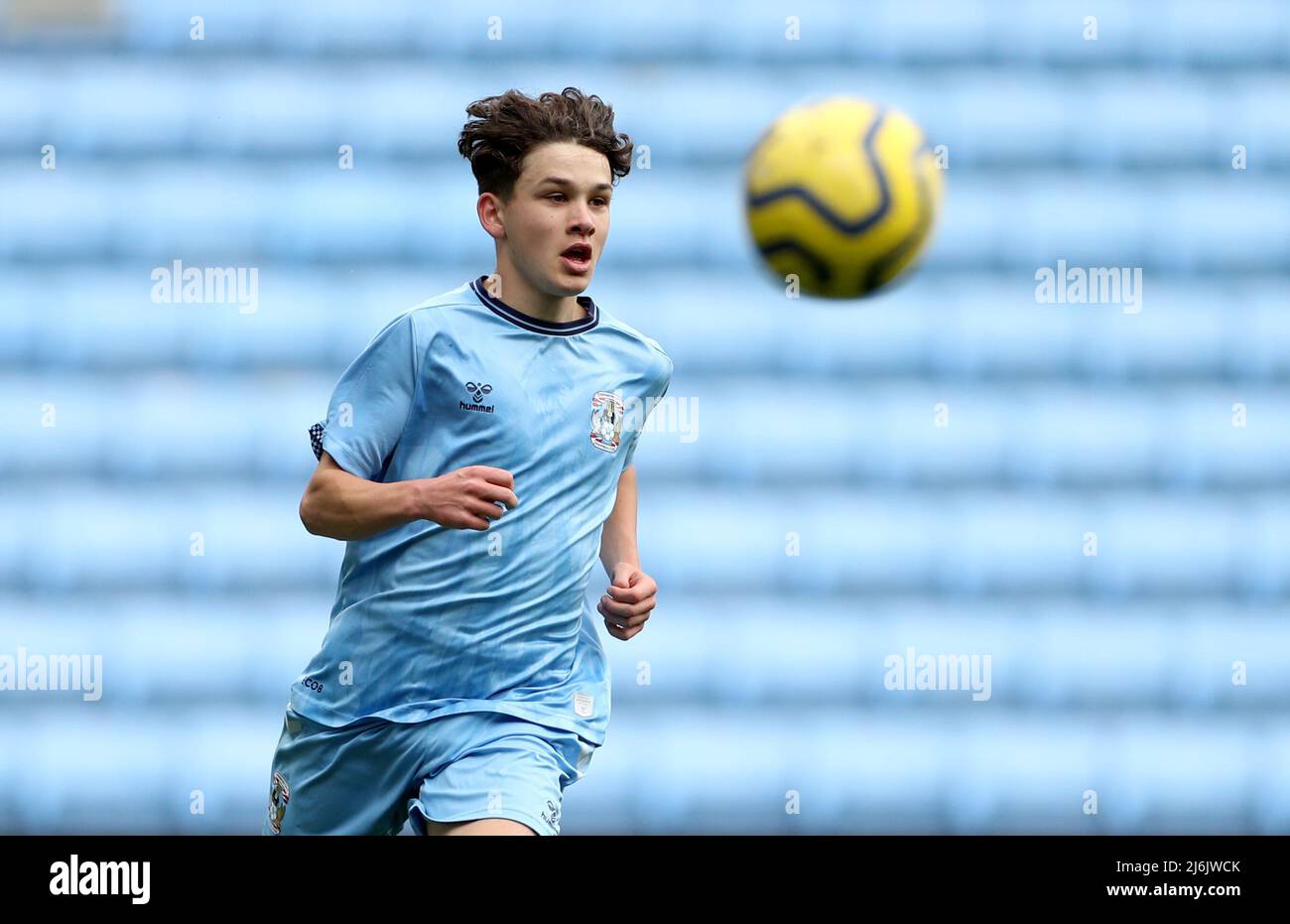 Coventry’s Charlie Finney in action during the Premier League ...