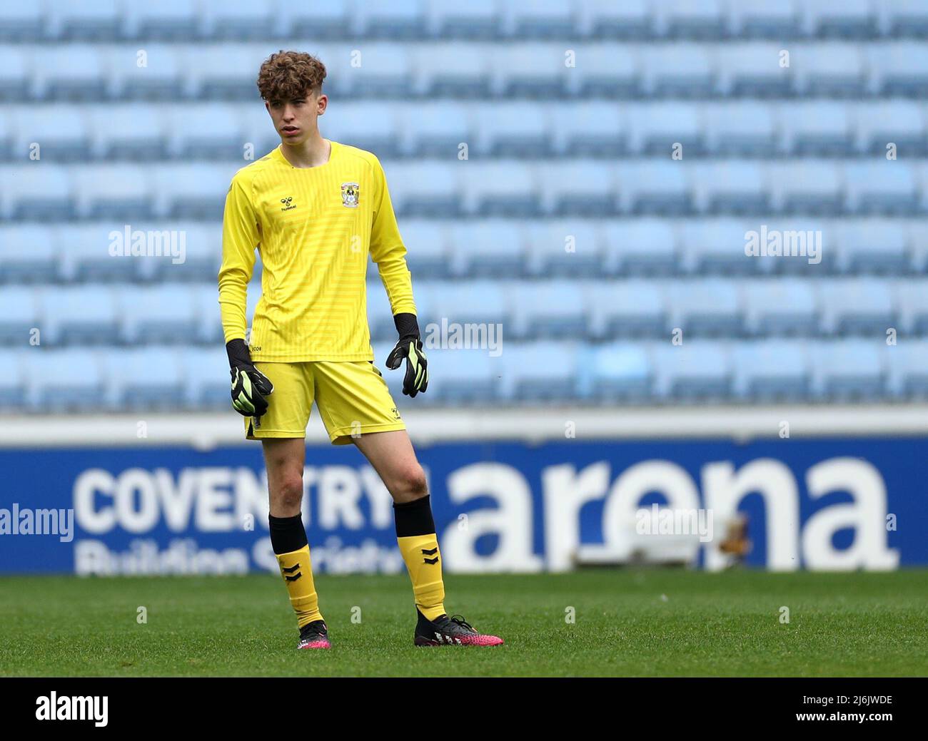 Coventry City’s Daniel Racheal looks on during the Premier League ...
