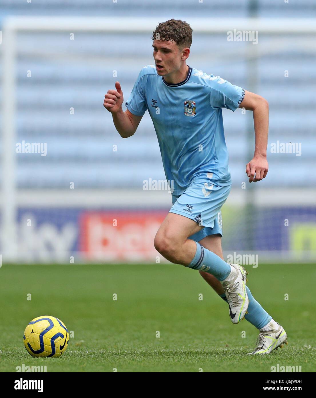 Coventry’s Issac Moore in action during the Premier League Development ...