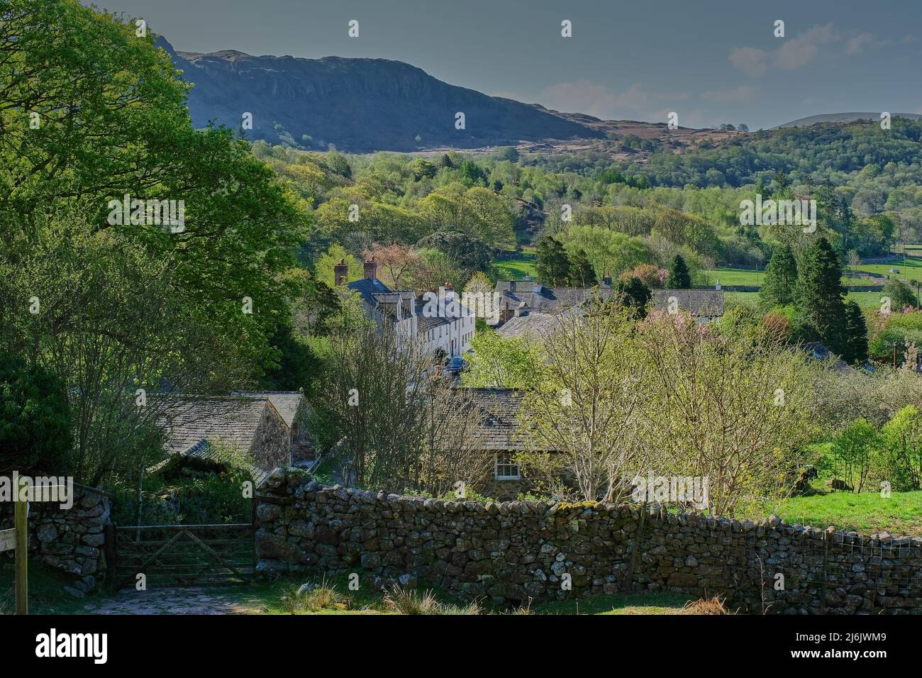 Boot village, Eskdale, Lake District, Cumbria Stock Photo - Alamy