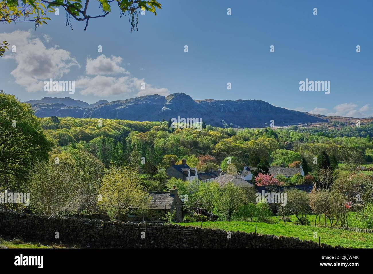Boot village, Eskdale, Lake District, Cumbria Stock Photo - Alamy