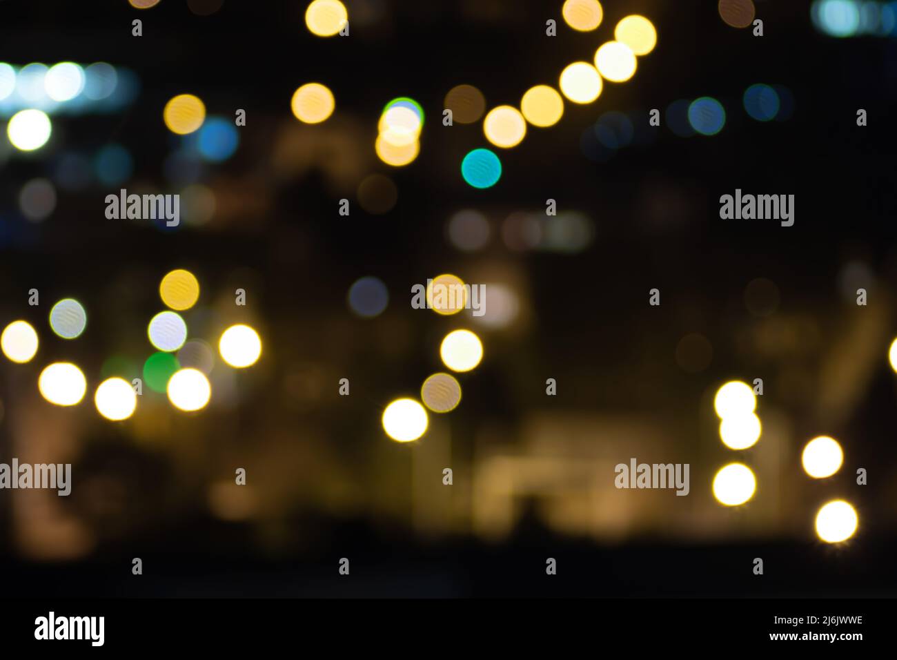 Bokeh buildings bangkok city hi-res stock photography and images - Alamy