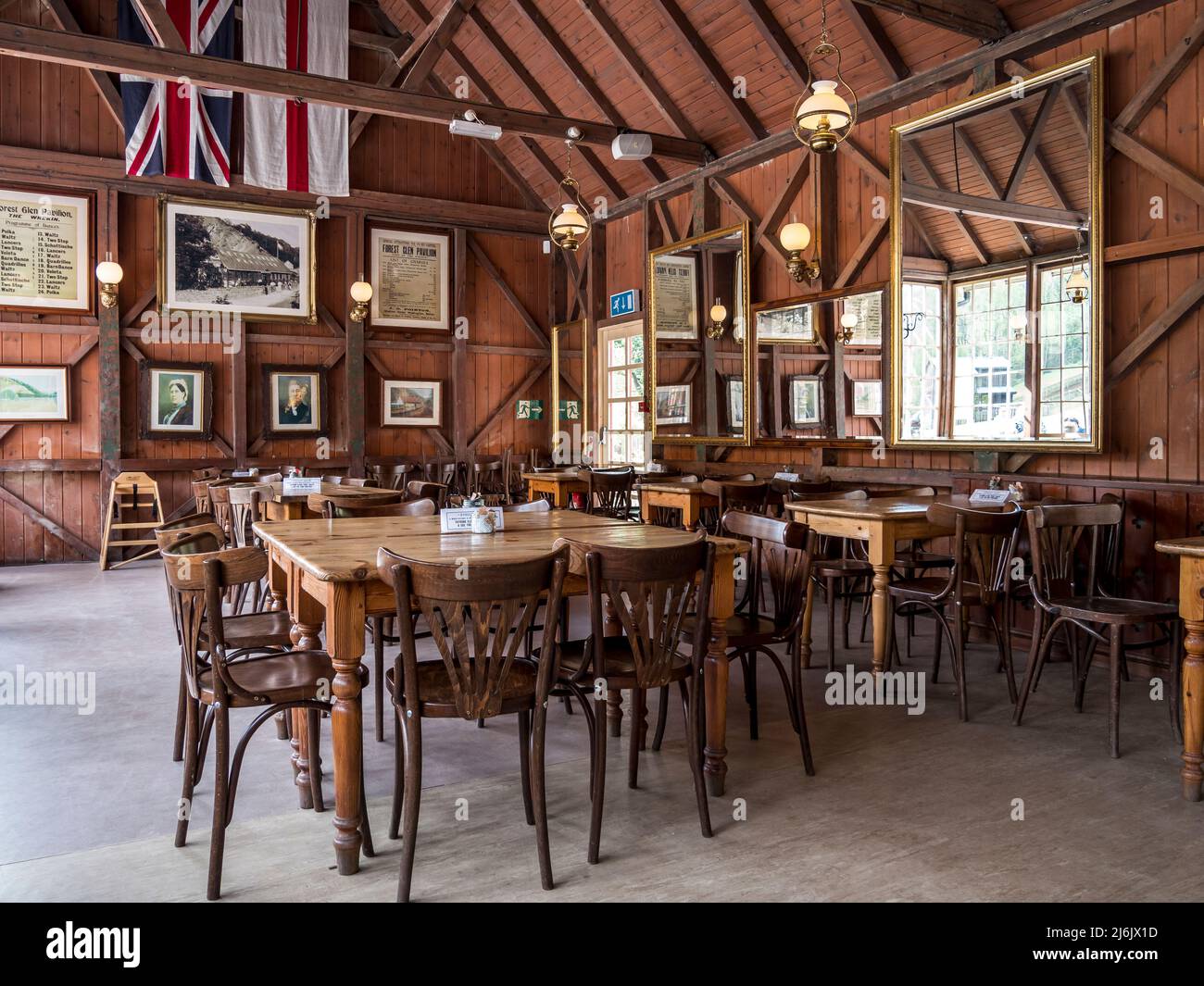 The image is of the community hall at Blist Hill Victorian Town as it ...