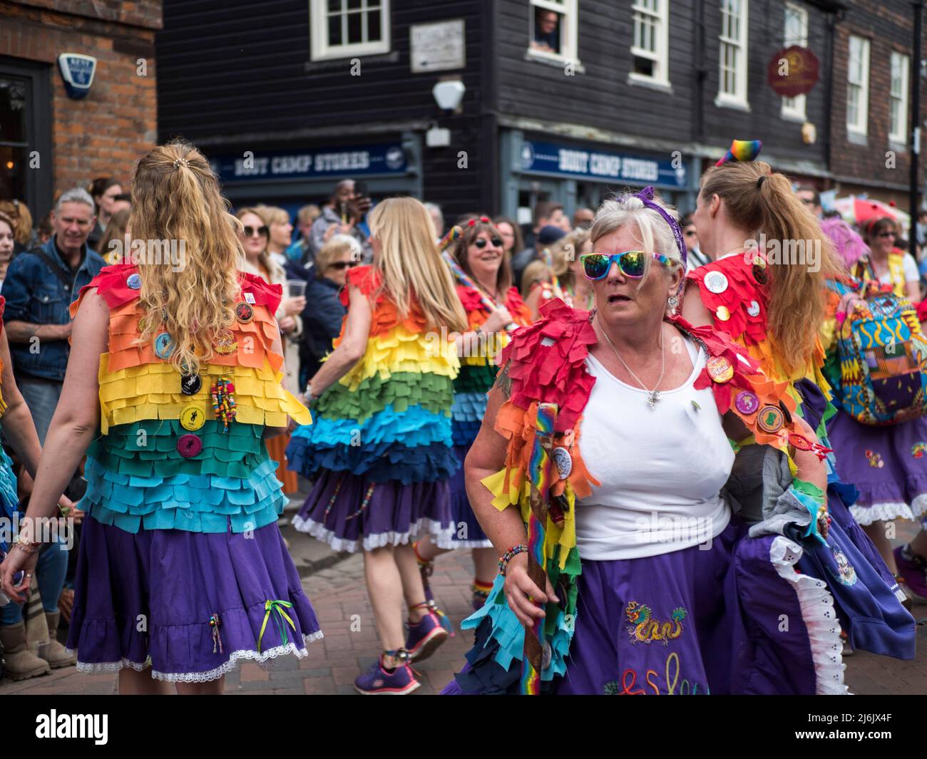 Rochester, Kent, UK. 2nd May, 2022. Sweeps Festival 40th anniversary in ...